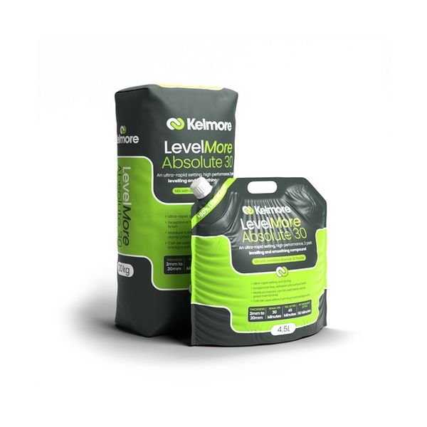 Kelmore LevelMore Absolute 30 Ultra Rapid Setting 2 Part Levelling and ...