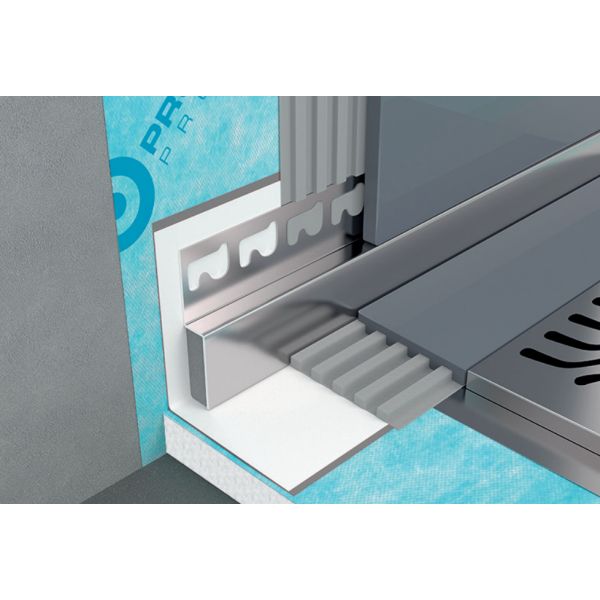 Progress Proshower Front Stainless Steel Profile for Shower Trays (See ...