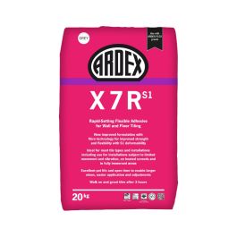 Ardex X7 R S1 Rapid Set Adhesive Grey Pallet 48x20KG