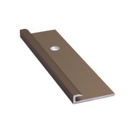 Genesis TVE Aluminium Vinyl End Profile (See Options)